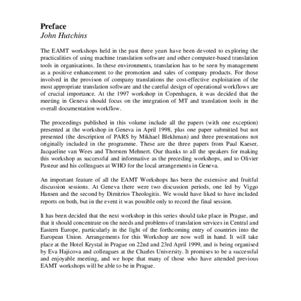 Preface - ACL Anthology