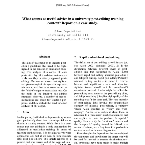 What Counts As Useful Advice In A University Post editing Training what-counts-as-useful-advice-in-a-university-post-editing-training
