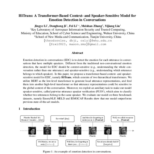 HiTrans: A Transformer-Based Context- and Speaker-Sensitive Model for ...