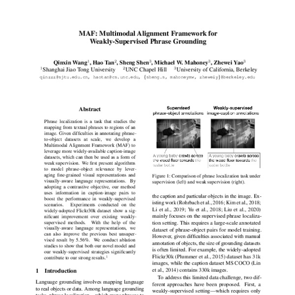 MAF: Multimodal Alignment Framework for Weakly-Supervised Phrase Grounding - ACL Anthology