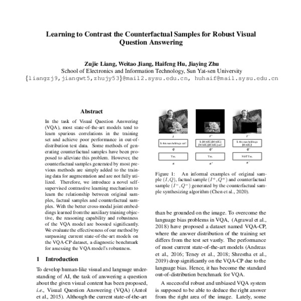 Learning to Contrast the Counterfactual Samples for Robust Visual ...