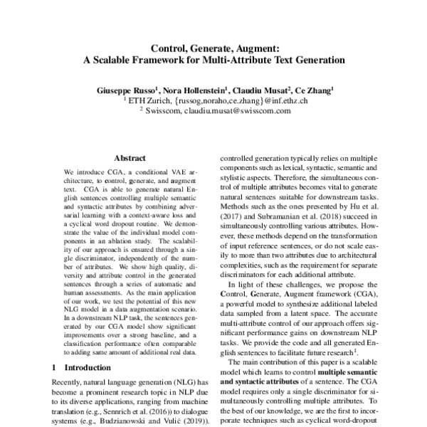 Control, Generate, Augment: A Scalable Framework for Multi-Attribute ...