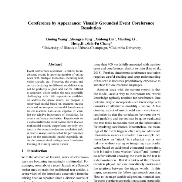 Coreference By Appearance Visually Grounded Event Coreference Resolution Acl Anthology