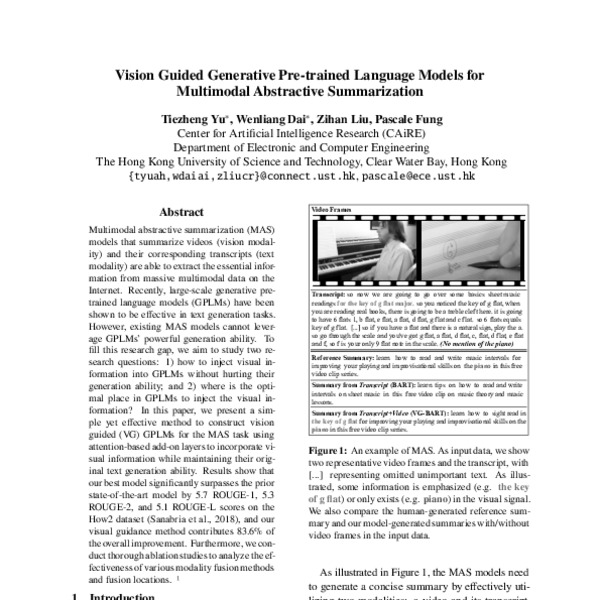 Vision Guided Generative Pre-trained Language Models for Multimodal ...