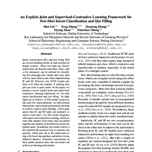 An Explicit-Joint and Supervised-Contrastive Learning Framework for Few ...