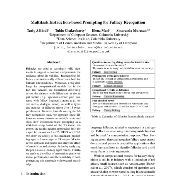 Multitask Instruction Based Prompting For Fallacy Recognition Acl