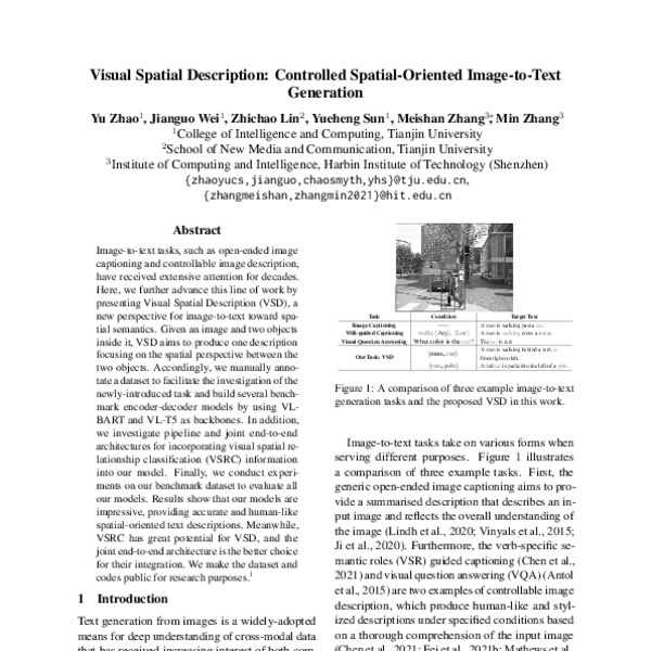 Visual Spatial Description Controlled Spatial Oriented Image To Text Generation Acl Anthology 4557