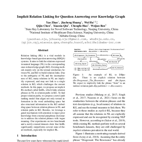 Implicit Relation Linking for Question Answering over Knowledge Graph - ACL Anthology