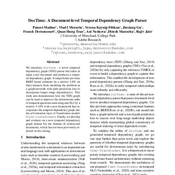 DocTime: A Document-level Temporal Dependency Graph Parser - ACL Anthology