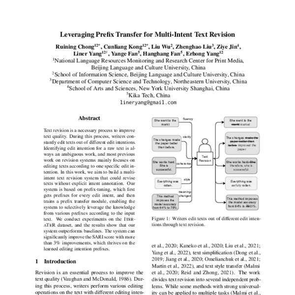 Leveraging Prefix Transfer For Multi Intent Text Revision ACL Anthology leveraging-prefix-transfer-for-multi-intent-text-revision-acl-anthology