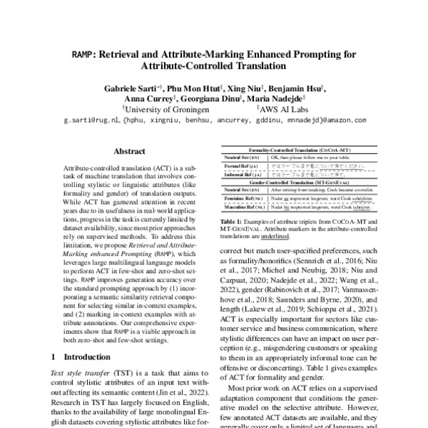 RAMP: Retrieval and Attribute-Marking Enhanced Prompting for Attribute ...