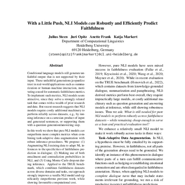 With A Little Push Nli Models Can Robustly And Efficiently Predict