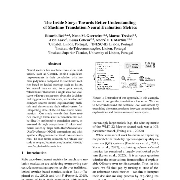 The Inside Story Towards Better Understanding Of Machine Translation Neural Evaluation Metrics