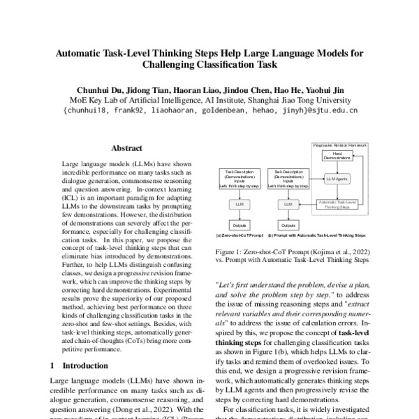 Task-Level Thinking Steps Help Large Language Models for Challenging ...