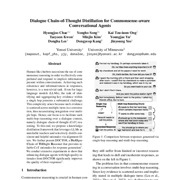 Dialogue Chain-of-Thought Distillation for Commonsense-aware ...