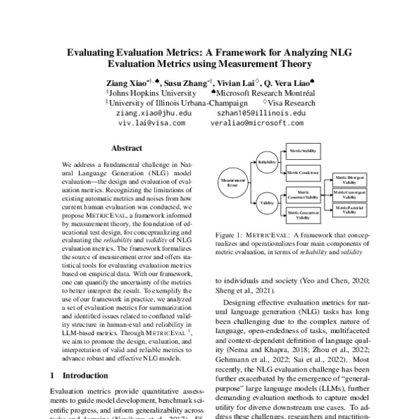 Evaluating Evaluation Metrics A Framework For Analyzing Nlg Evaluation Metrics Using