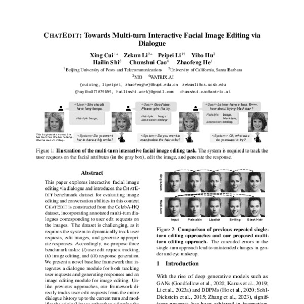 ChatEdit: Towards Multi-turn Interactive Facial Image Editing via Dialogue - ACL Anthology