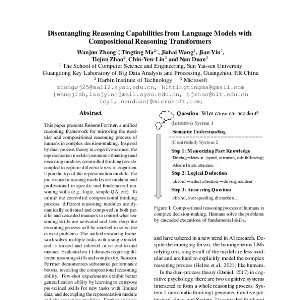 Disentangling Reasoning Capabilities from Language Models with Compositional Reasoning ...