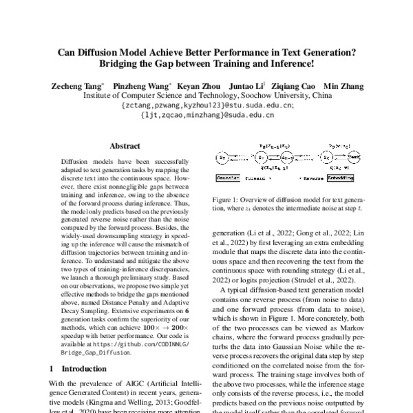 Can Diffusion Model Achieve Better Performance in Text Generation ...