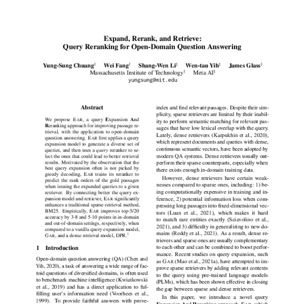 Expand, Rerank, and Retrieve: Query Reranking for Open-Domain Question Answering - ACL Anthology