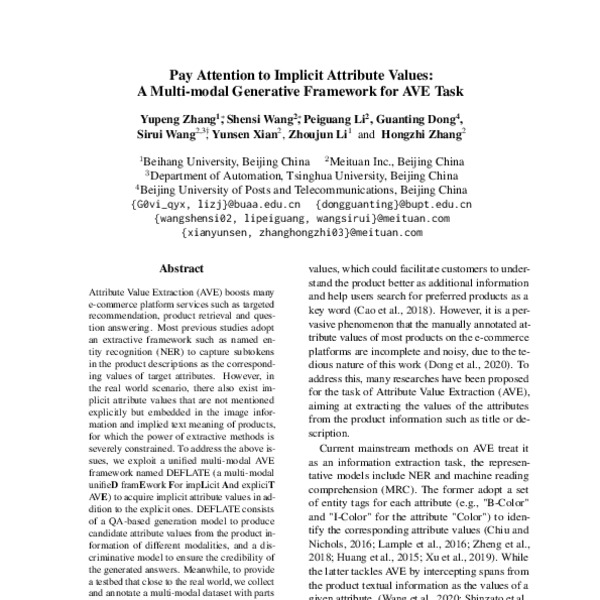 Pay Attention To Implicit Attribute Values A Multi Modal Generative Framework For Ave Task
