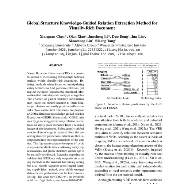 Global Structure Knowledge-Guided Relation Extraction Method for Visually-Rich Document - ACL ...