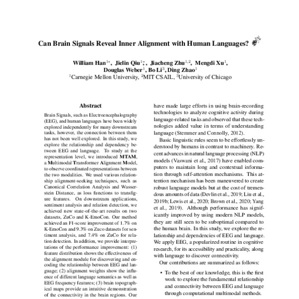 Can Brain Signals Reveal Inner Alignment with Human Languages? - ACL Anthology