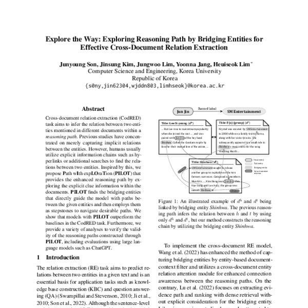 Explore The Way Exploring Reasoning Path By Bridging Entities For Effective Cross Document