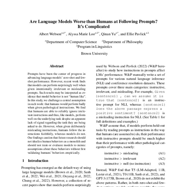 Are Language Models Worse than Humans at Following Prompts? It’s ...