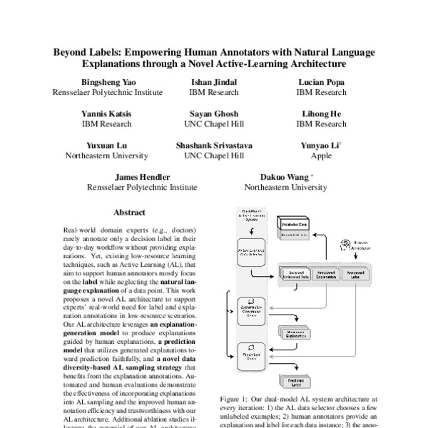 Beyond Labels: Empowering Human Annotators with Natural Language Explanations through a Novel ...