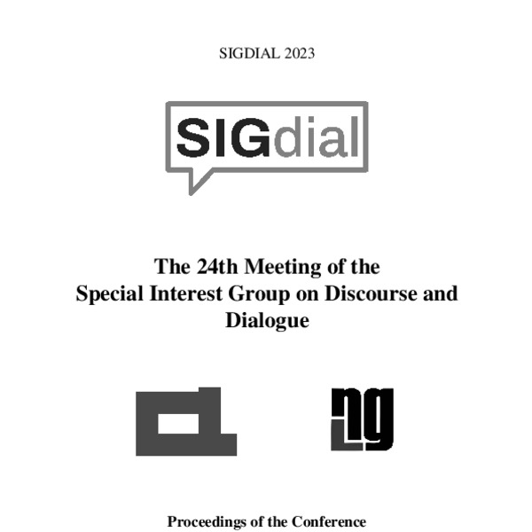 Proceedings of the 24th Annual Meeting of the Special Interest Group on ...