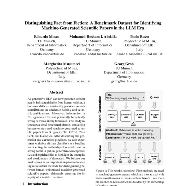 Distinguishing Fact from Fiction: A Benchmark Dataset for Identifying ...