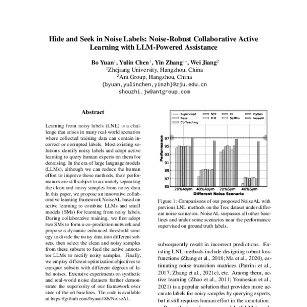 Hide and Seek in Noise Labels: Noise-Robust Collaborative Active Learning with LLMs-Powered ...