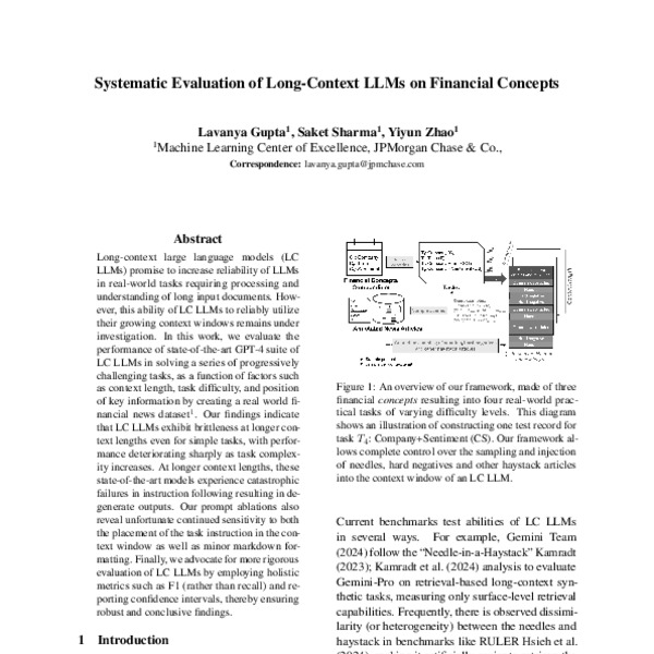 Systematic Evaluation of Long-Context LLMs on Financial Concepts - ACL Anthology