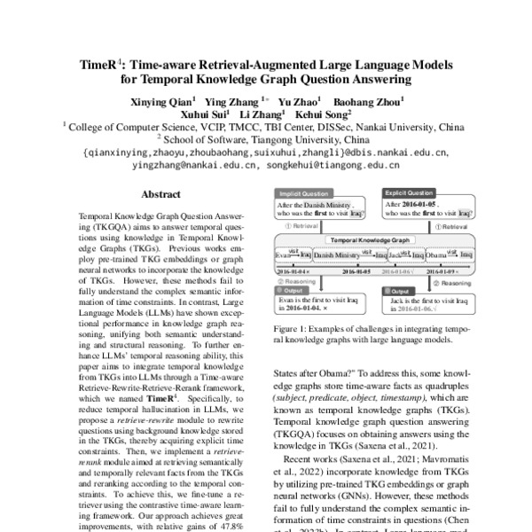 Timer4 Time Aware Retrieval Augmented Large Language Models For Temporal Knowledge Graph