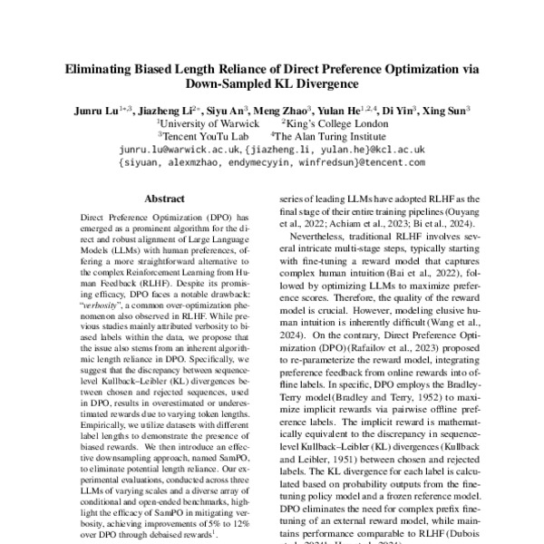 Eliminating Biased Length Reliance of Direct Preference Optimization ...