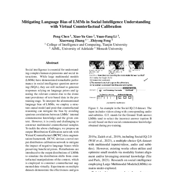 Mitigating Language Bias of LMMs in Social Intelligence Understanding with Virtual ...