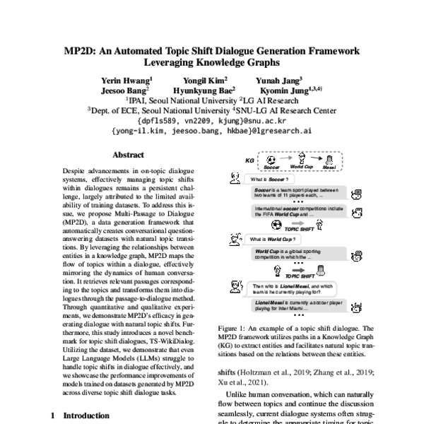 MP2D: An Automated Topic Shift Dialogue Generation Framework Leveraging Knowledge Graphs - ACL ...