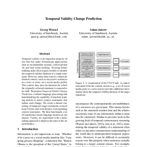 Temporal Validity Change Prediction - ACL Anthology