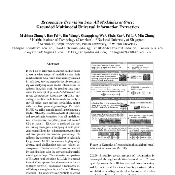 Recognizing Everything from All Modalities at Once: Grounded Multimodal Universal Information ...
