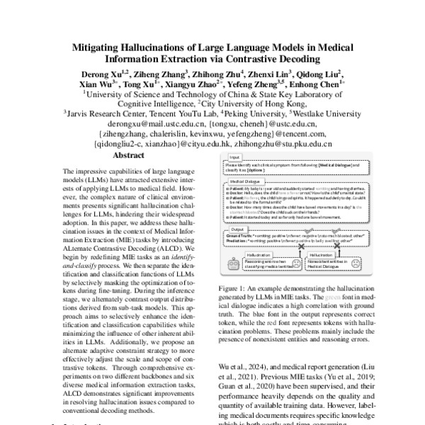 Mitigating Hallucinations of Large Language Models in Medical Information Extraction via ...