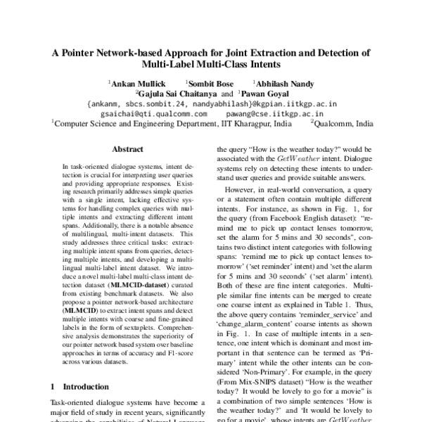 A Pointer Network-based Approach for Joint Extraction and Detection of Multi-Label Multi-Class ...