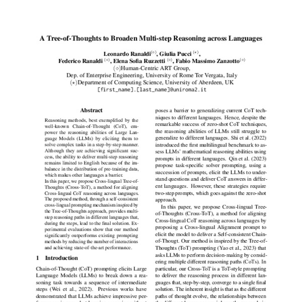 A Tree-of-Thoughts to Broaden Multi-step Reasoning across Languages ...