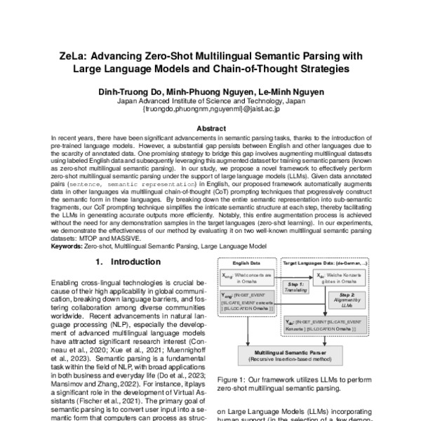 Zela Advancing Zero Shot Multilingual Semantic Parsing With Large Language Models And Chain Of