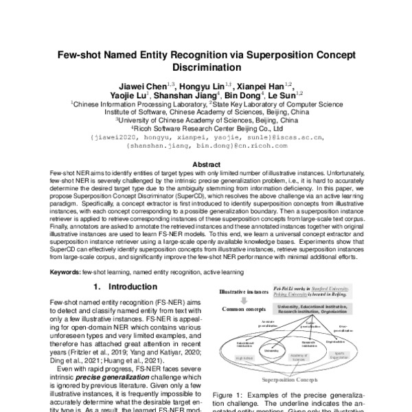 Few-shot Named Entity Recognition via Superposition Concept Discrimination - ACL Anthology