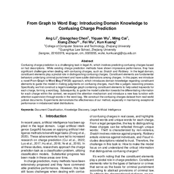 From Graph to Word Bag: Introducing Domain Knowledge to Confusing ...