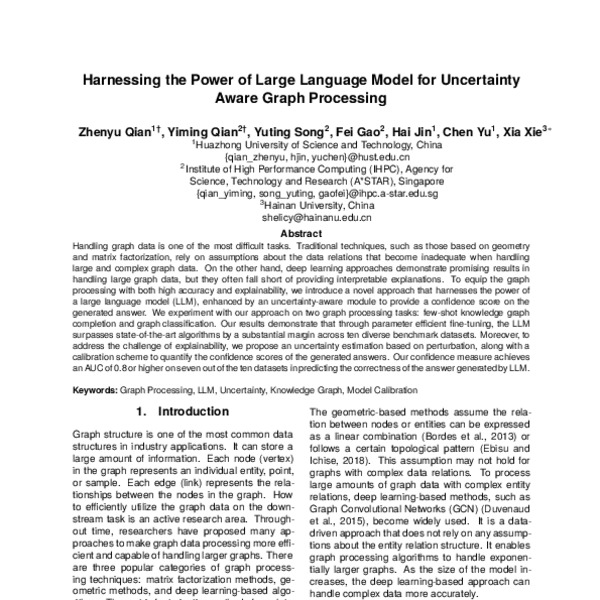Harnessing the Power of Large Language Model for Uncertainty Aware ...