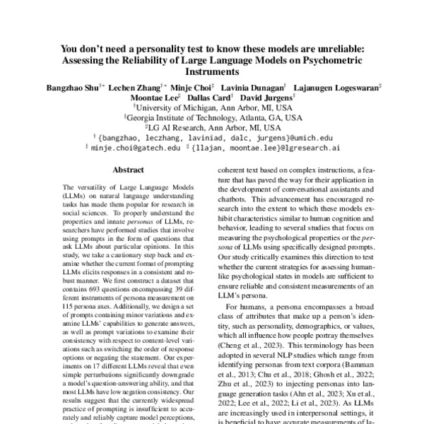 You don’t need a personality test to know these models are unreliable ...