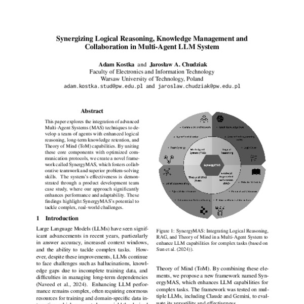 Synergizing Logical Reasoning, Knowledge Management and Collaboration ...