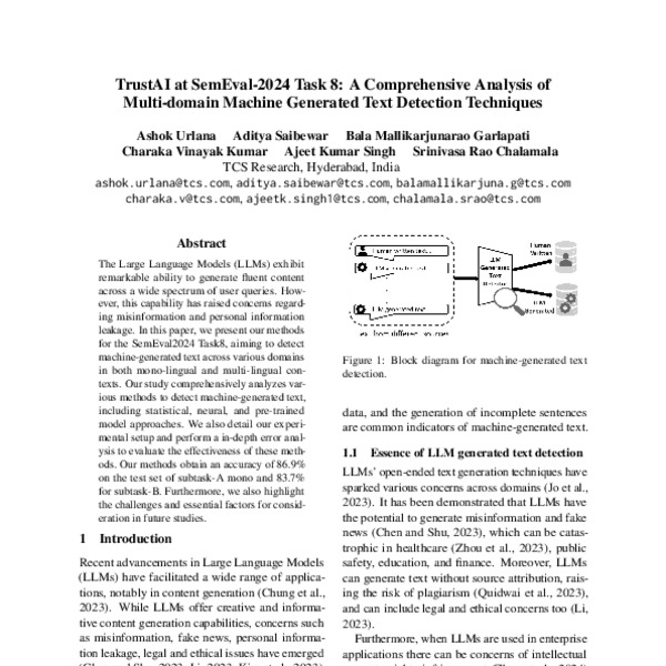 TrustAI at SemEval-2024 Task 8: A Comprehensive Analysis of Multi-domain Machine Generated Text ...